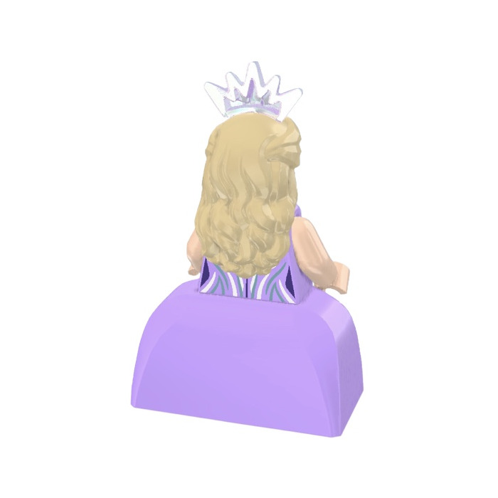 LEGO Glinda with Lavender Gown and Tiara Minifigure | Brick Owl