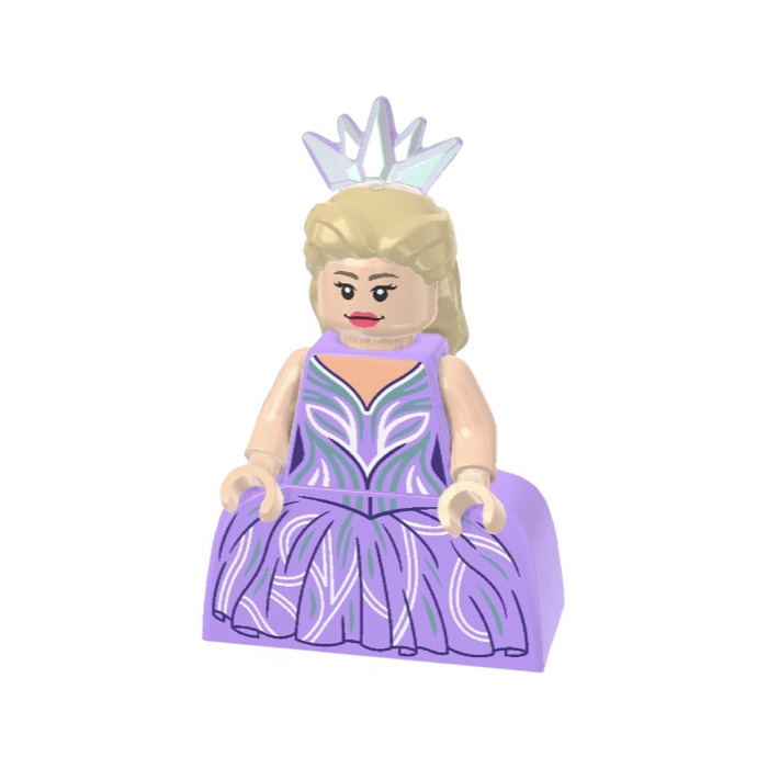 LEGO Glinda with Lavender Gown and Tiara Minifigure | Brick Owl