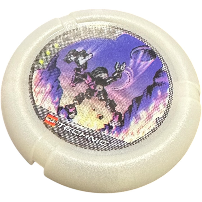 LEGO Glow in the Dark Transparent White Technic Bionicle Weapon ...