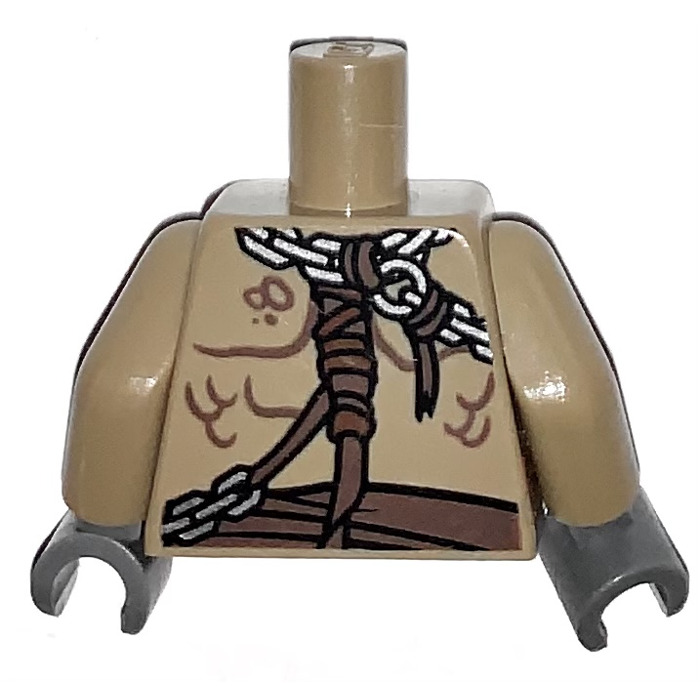 LEGO Goblin Soldier 1 Torso (973 / 76382) | Brick Owl - LEGO Marketplace