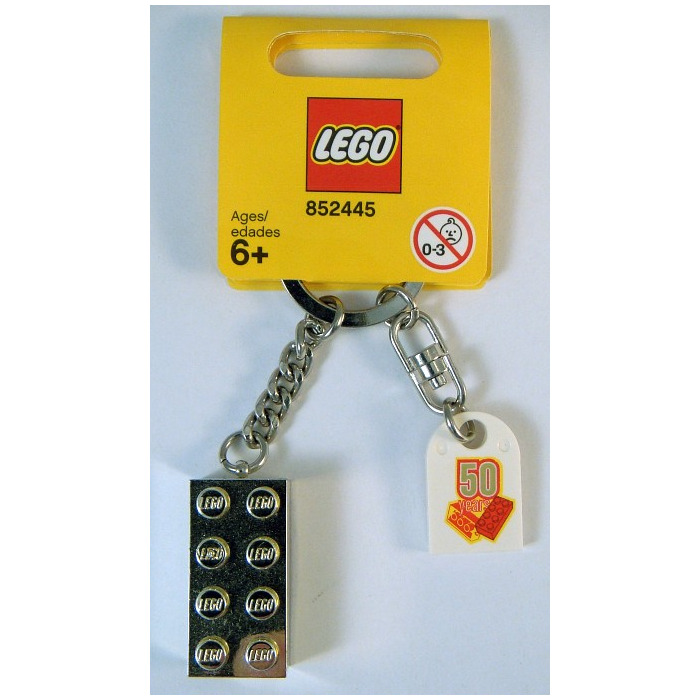 LEGO Gold Brick Key Chain (852445) | Brick Owl - LEGO Marketplace