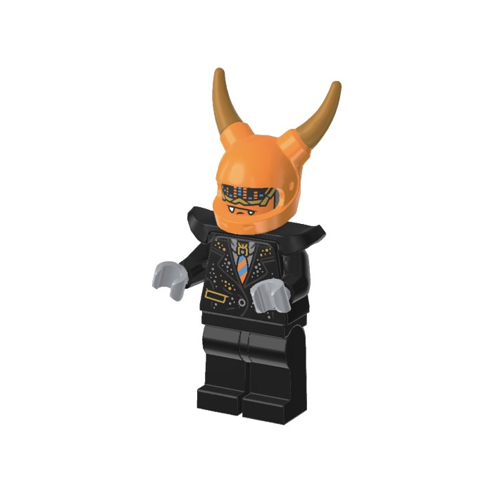 LEGO Gold Horn Demon with Helmet Minifigure | Brick Owl