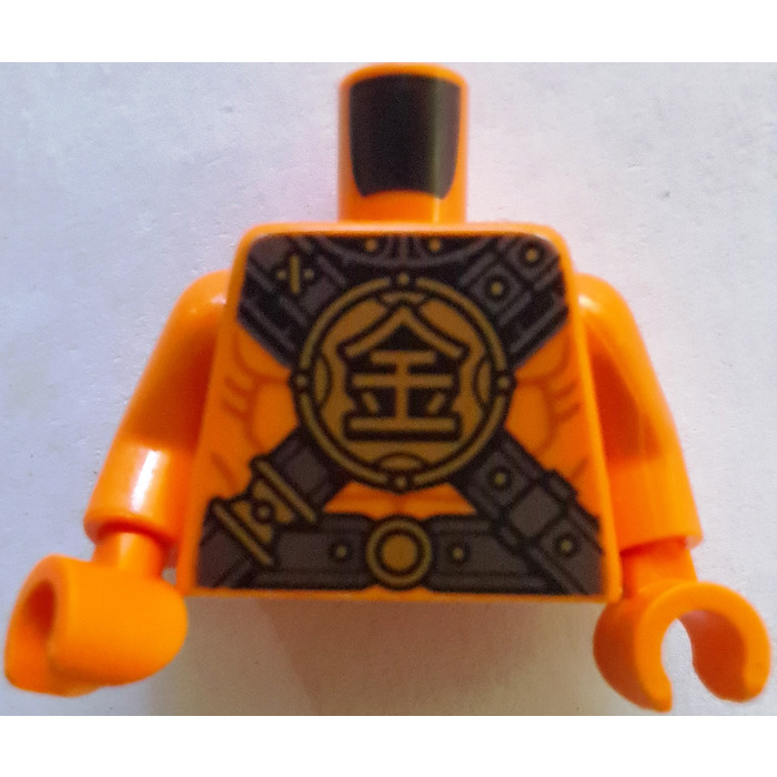 LEGO Gold Horn Minifig Torso (973 / 76382) | Brick Owl - LEGO Marketplace