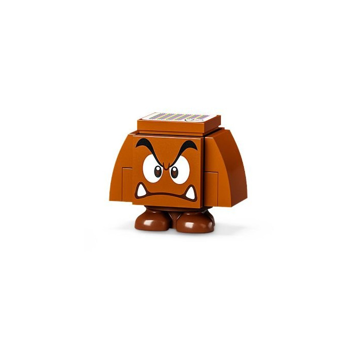 LEGO Goomba with Angry Face (Black Interior) Minifigure | Brick Owl ...