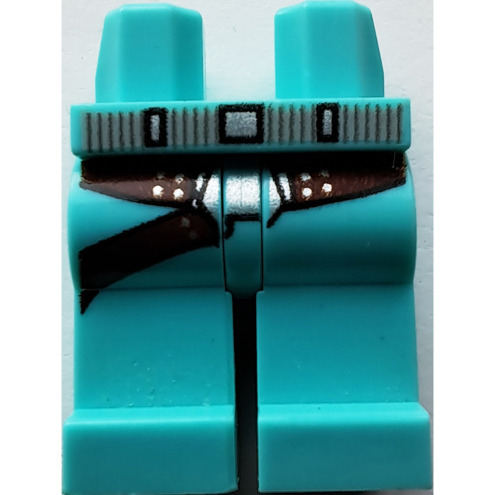 LEGO Greedo with Sand Green Skin and Hips Belt Minifigure Hips and Legs ...