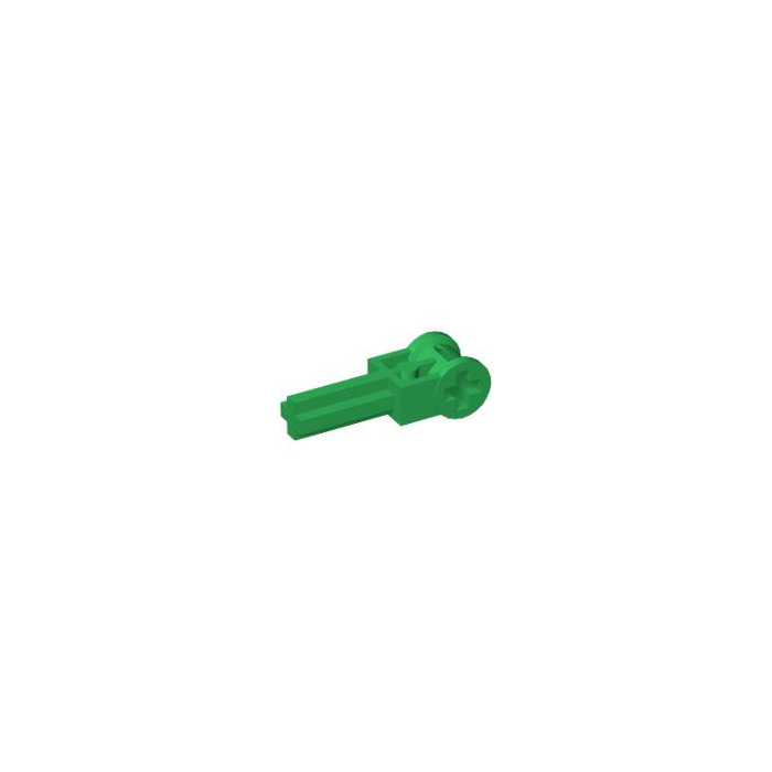 LEGO Verde Eje 1.5 con Perpendicular Eje Conector (6553) | Brick Owl ...