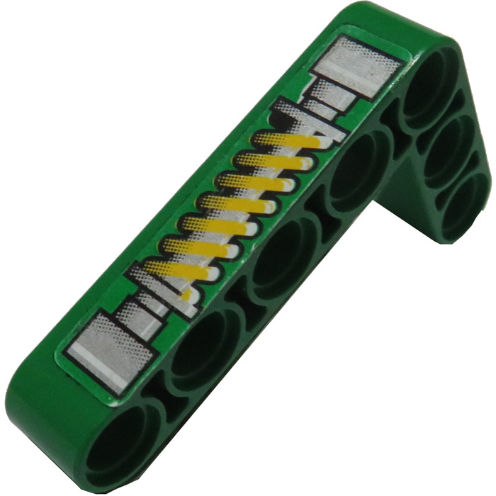 LEGO Beam 3 x 5 Bent 90 Degrees with Shock Absorber Sticker (43886 ...