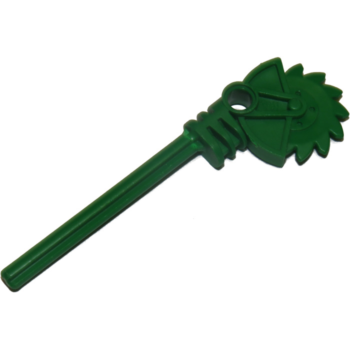 LEGO Green Bionicle Turaga Circular Saw with Axle (40341) | Brick Owl ...