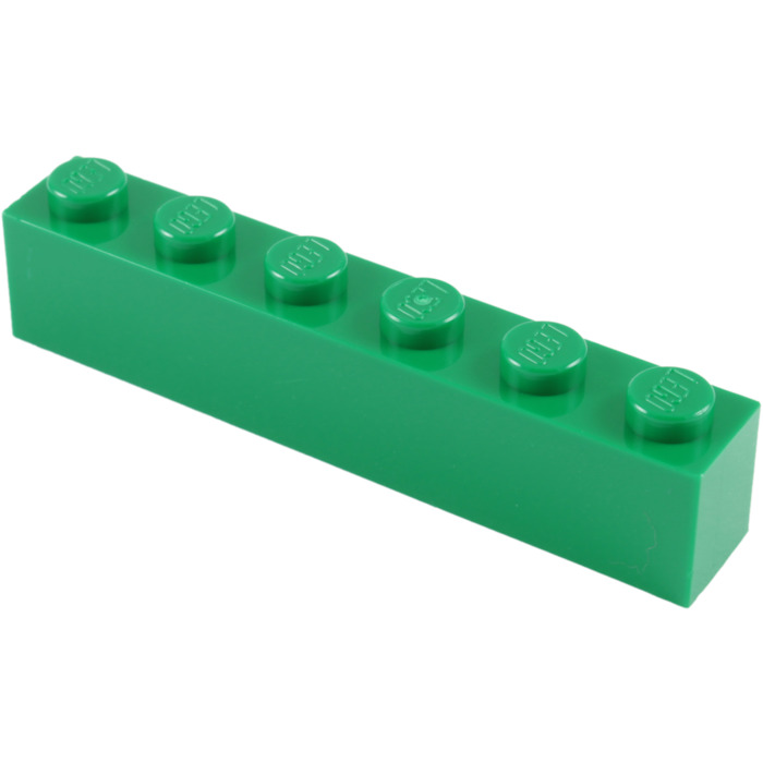 LEGO Green Brick 1 x 6 (3009 / 30611) | Brick Owl - LEGO Marketplace