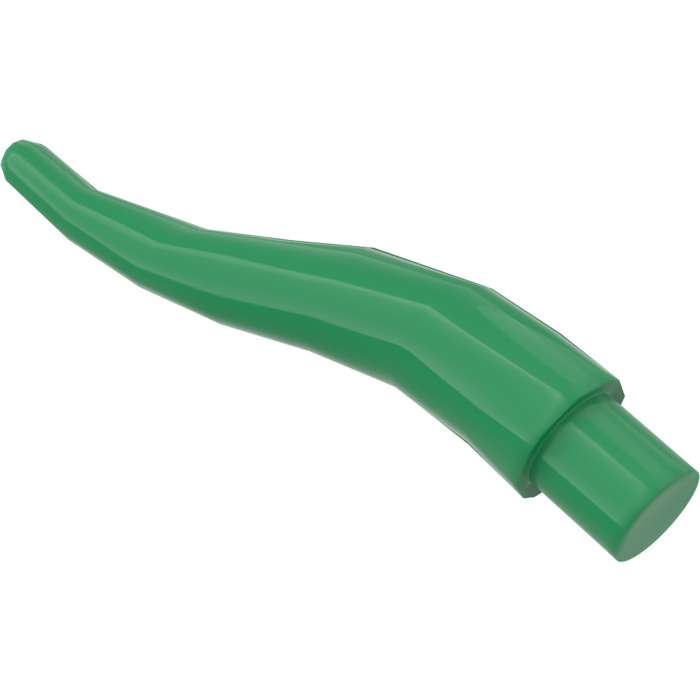 LEGO Green Cattle Horn (Long) (13564) | Brick Owl