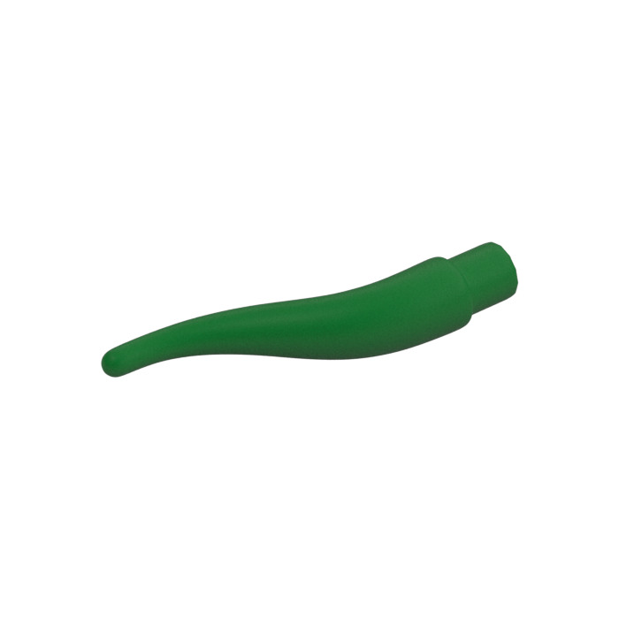LEGO Green Cattle Horn (Long) (13564) | Brick Owl