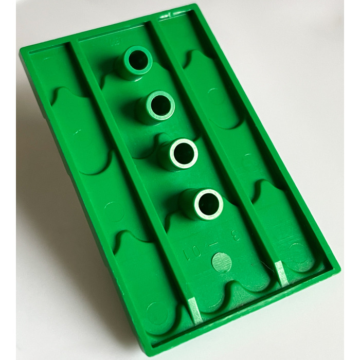 LEGO Green Fabuland Roof Slope without Chimney Hole (4323) | Brick Owl ...