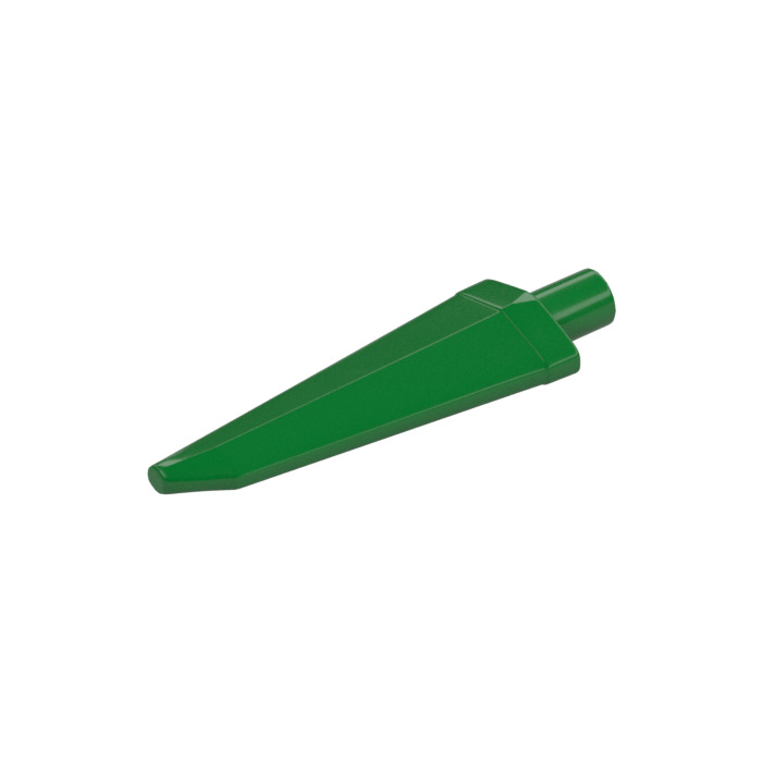 LEGO Green Flexible Spike Blade with Bar End (64727) | Brick Owl - LEGO ...