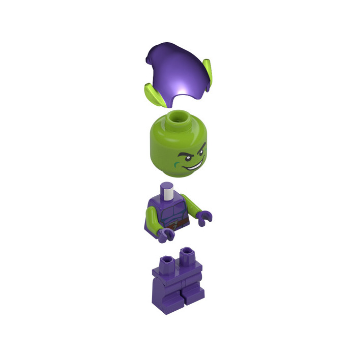 LEGO Green Goblin with Lime Skin and Medium Legs Minifigure | Brick Owl