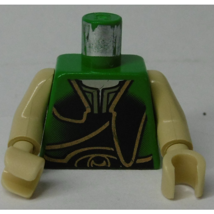 LEGO Green Gungan Soldier Torso (973 / 76382) | Brick Owl - LEGO ...