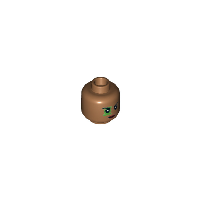 LEGO Green Lantern (Jessica Cruz) Minifigure Head (3626 / 38610 ...