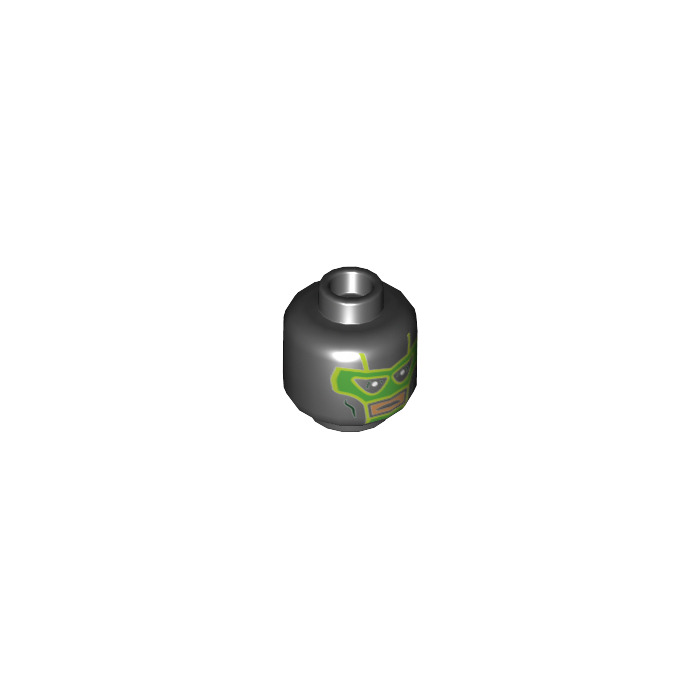 LEGO Green Lantern (Simon Baz) Minifigure Head (3626 / 65918) | Brick ...