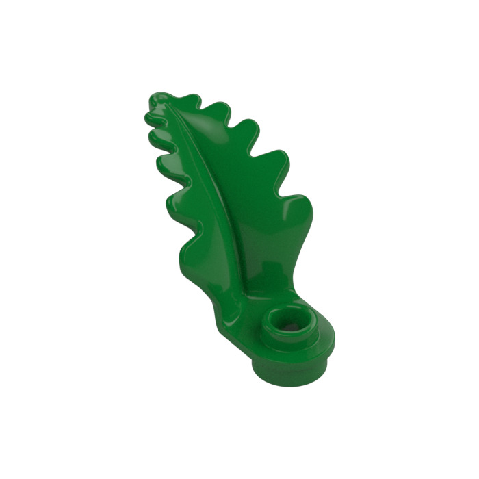 LEGO Leaf with Plate 2 x 3 x 2 Curved Upright (2682) | Brick Owl - LEGO ...