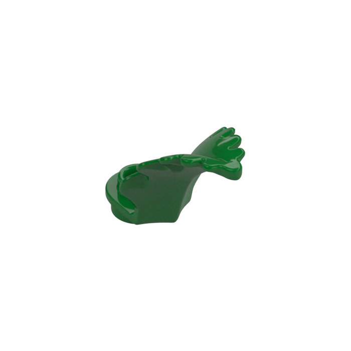 LEGO Green Leaf with Plate 2 x 3 x 2 Curved Upright (2682) | Brick Owl ...