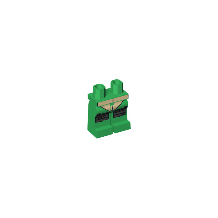 LEGO Green Leonardo with Scuba Gear Minifigure Hips and Legs (3815 / ...