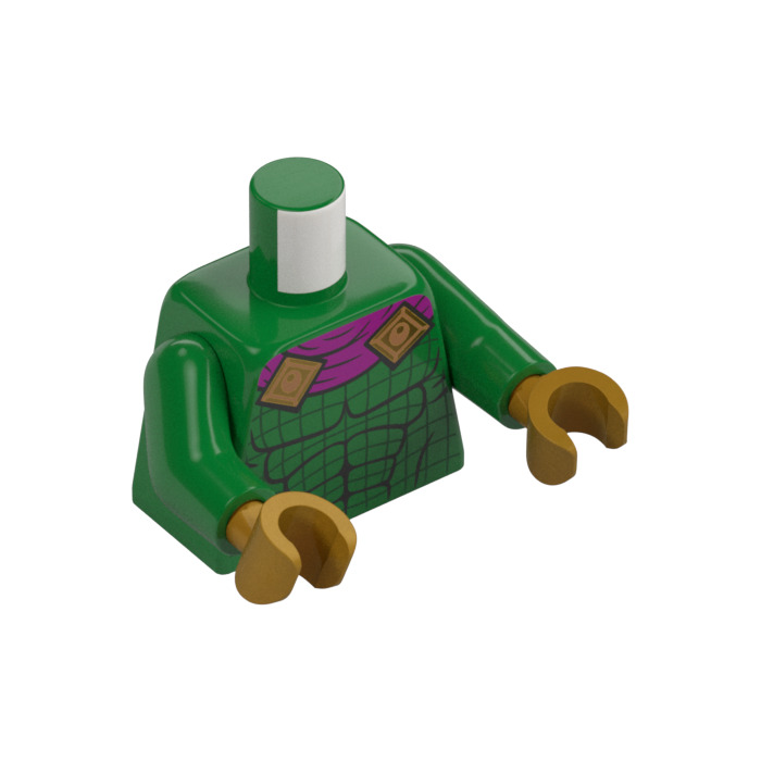 LEGO Green Mysterio Minifig Torso (973 / 76382) | Brick Owl - LEGO ...