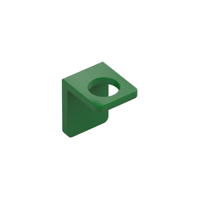 LEGO Green Neck Bracket with Stud with Thinner Back Wall (28974 / 42446 ...