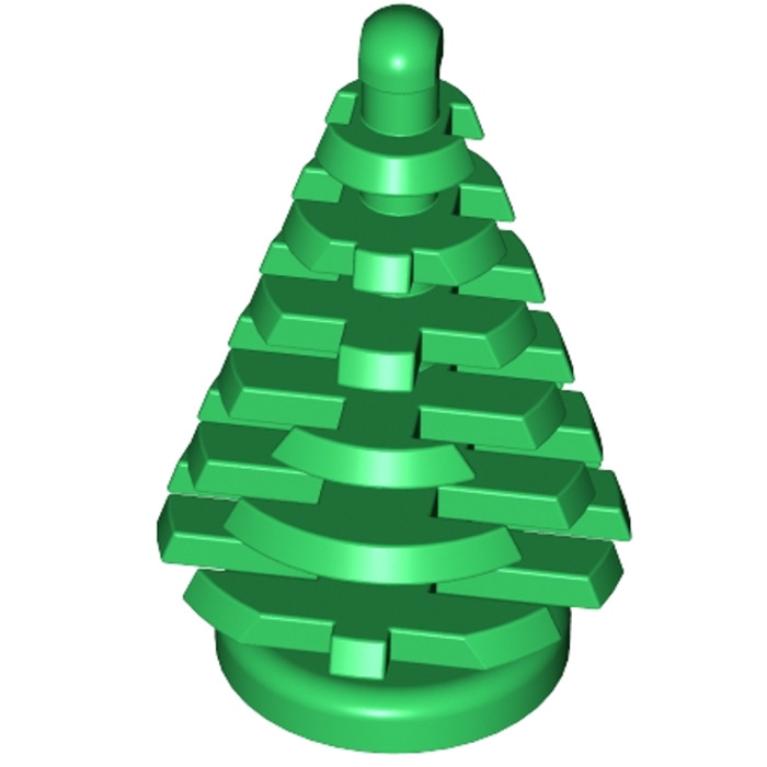 LEGO Green Pine Tree (small) 3 x 3 x 4 (2435) | Brick Owl - LEGO ...
