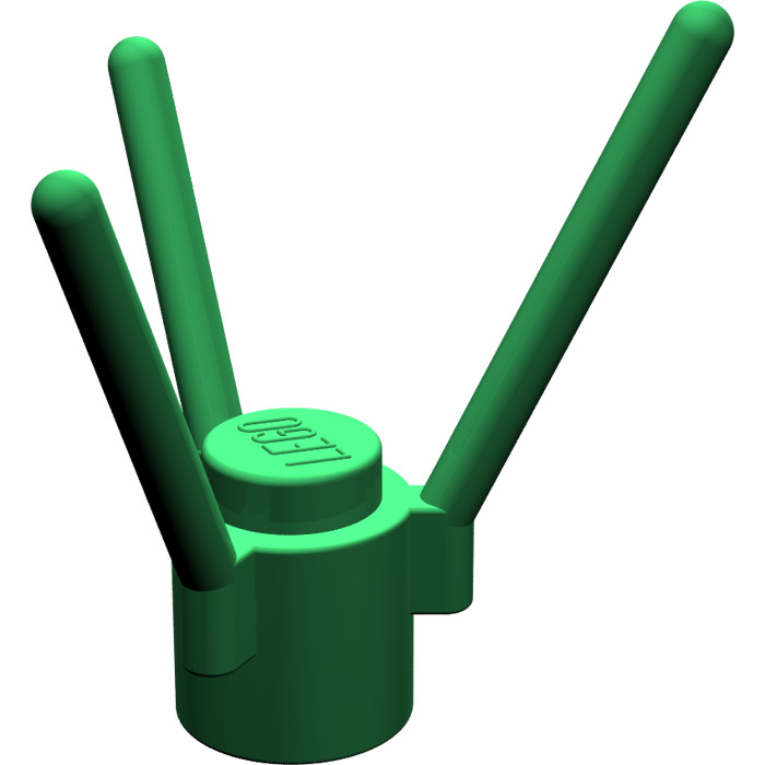 LEGO Green Plant Stalk (3741) | Brick Owl - LEGO Marketplace