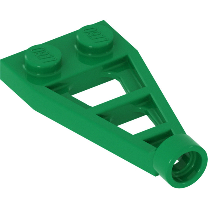 LEGO Plate 1 x 2 Triangle with Stud Hole (4596) | Brick Owl