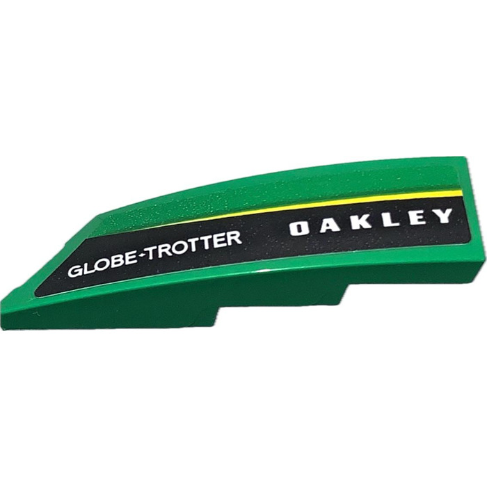 LEGO Slope 1 x 4 Angled Right with Trotter Oakley Sticker (5414 ...
