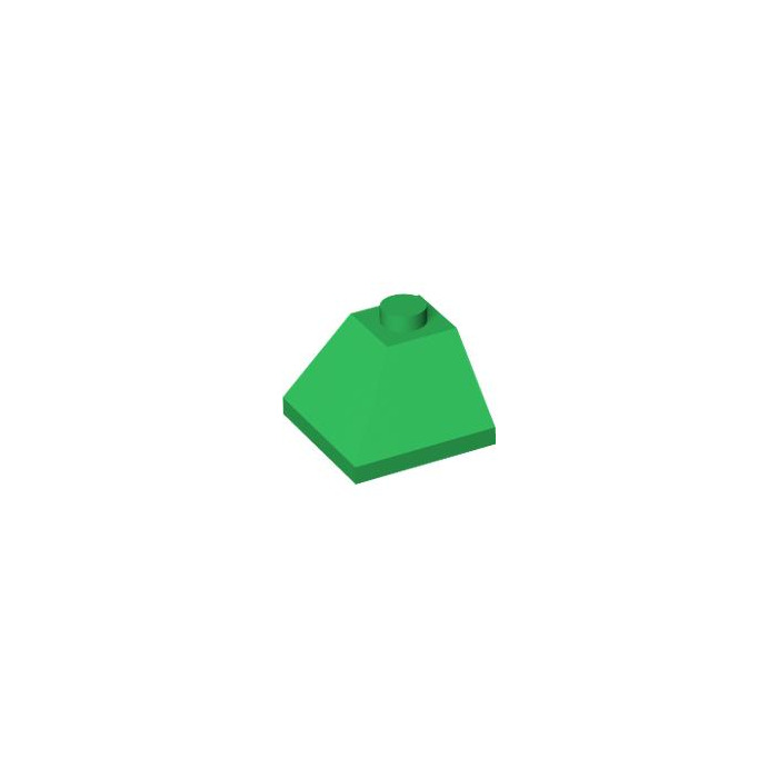 LEGO Green Slope 2 x 2 (45°) Corner (3045) | Brick Owl - LEGO Marketplace