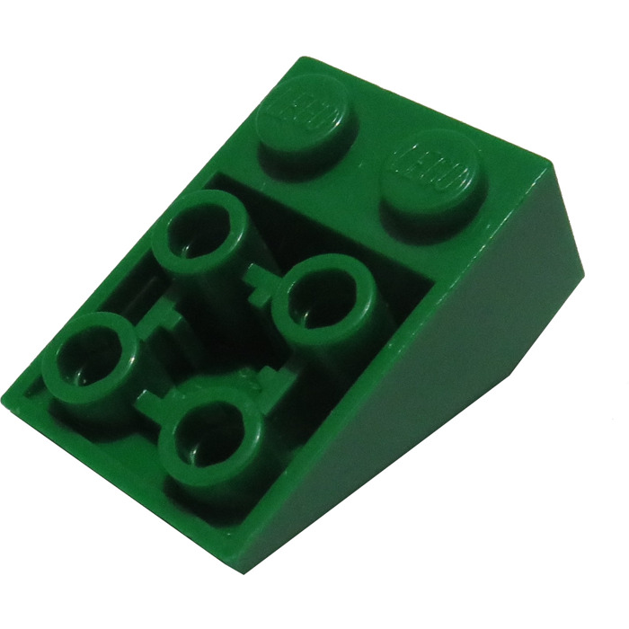 LEGO Green Slope 2 x 3 (25°) Inverted (2752 / 3747) | Brick Owl