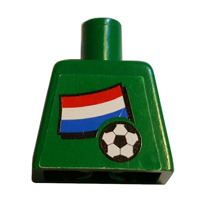 LEGO Soccer Dutch Goalkeeper Torso with Number sticker on back, without ...