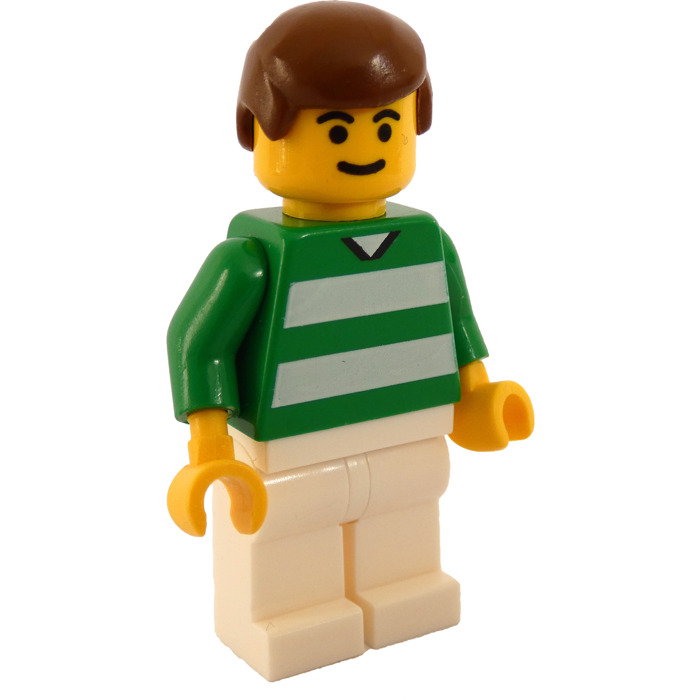 LEGO Green Team Player with Number 11 on Back Minifigure | Brick Owl ...
