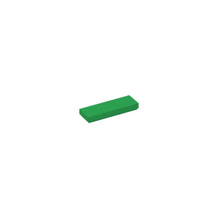 LEGO Green Tile 1 x 3 (63864) | Brick Owl - LEGO Marketplace