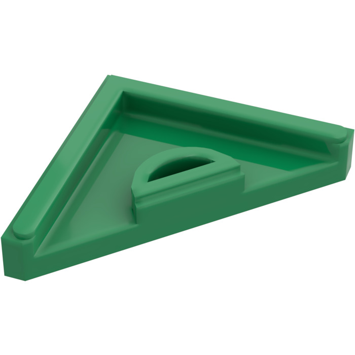 LEGO Green Tile 2 x 2 Triangular (35787 / 118551) | Brick Owl