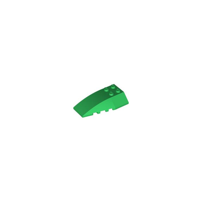 LEGO Green Wedge 6 x 4 Triple Curved (8132 / 43712) | Brick Owl