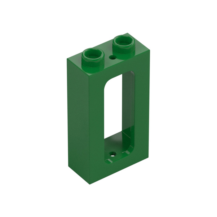 LEGO Green Window Frame 1 x 2 x 3 (3233 / 4035) | Brick Owl - LEGO ...