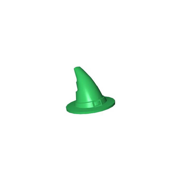 LEGO Green Wizard Hat with Smooth Surface (6131) | Brick Owl - LEGO ...
