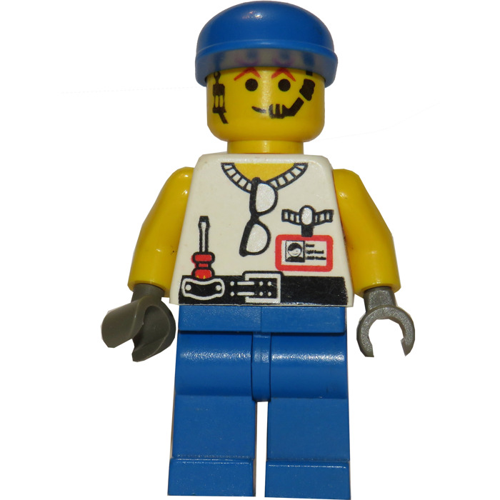 LEGO Grip with Blue Cap Minifigure | Brick Owl - LEGO Marketplace