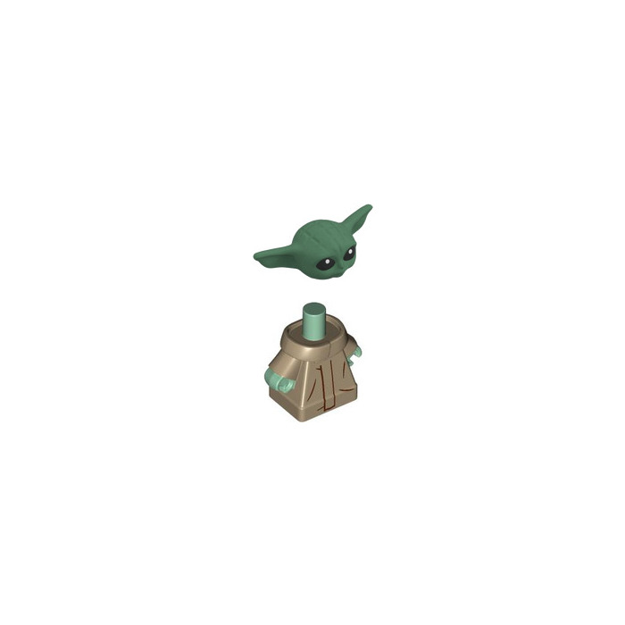 LEGO Grogu / The Child with Long Robe Minifigure | Brick Owl