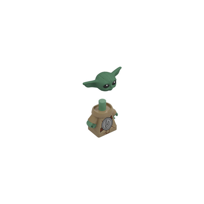 LEGO Grogu / The Child with Long Robe with Mudhorn Signet Minifigure ...