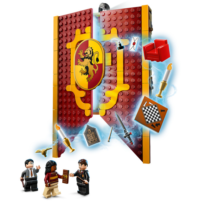 LEGO Gryffindor House Banner Set 76409 | Brick Owl - LEGO Marketplace