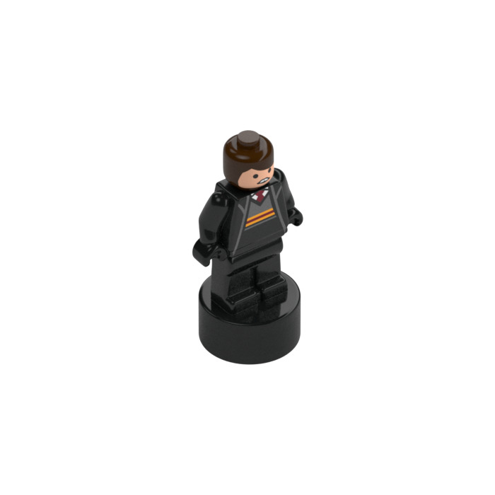 LEGO Gryffindor Student Statuette with Dark Brown Hair Minifigure ...