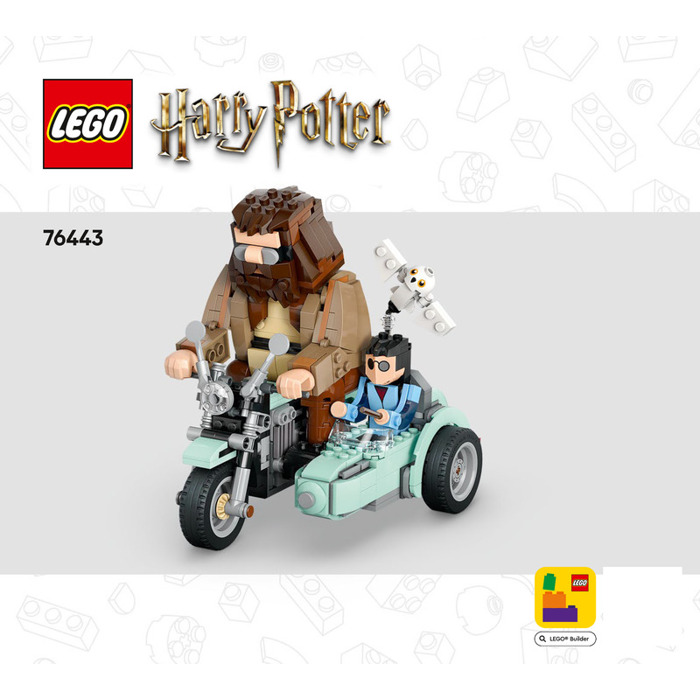 LEGO Hagrid & Harry's Motorcycle Ride Set 76443 Instructions | Brick Owl