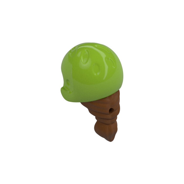 LEGO Hair with Lime Helmet (30926) | Brick Owl - LEGO Marketplace