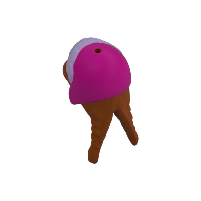 LEGO Hair with Pigtails with Magenta Hat (19662 / 79118) | Brick Owl ...