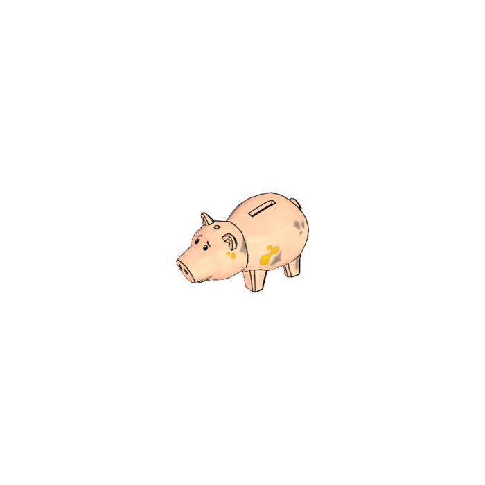 LEGO Hamm Pig without Plug with Dirt and Paint Splotches (89994 ...