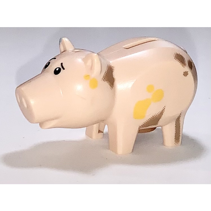 LEGO Hamm Pig without Plug with Dirt and Paint Splotches (89994 ...