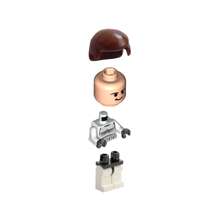 LEGO Han Solo with Stormtrooper Disguise with Plain Legs Minifigure ...